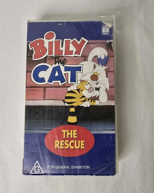 BILLY THE CAT: The Rescue 1998 ABC For Kids VHS Video Tape Vintage $24. ...