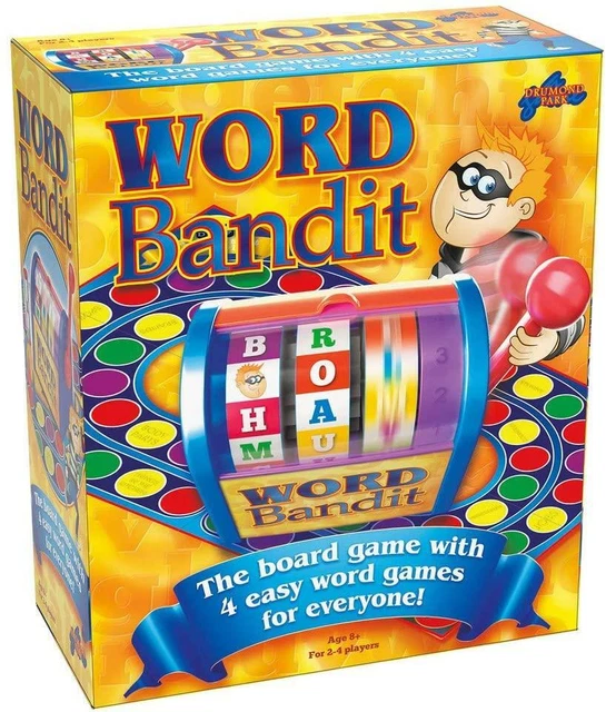 DRUMOND PARK 2080 Word Bandit Family Board Game(Box damaged) £5.39 ...