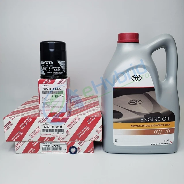 GENUINE TOYOTA ALPHARD\VELLFIRE 2.4L ANH20 Service kit 2008-2015 with ...