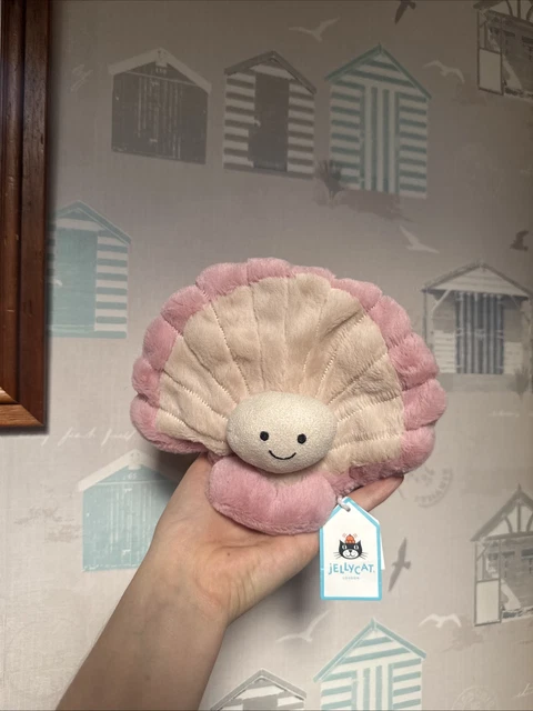 JELLYCAT CLEMMIE CLAM Retired £55.00 - PicClick UK