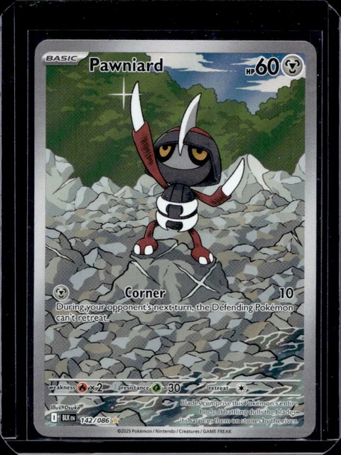 2025 POKEMON SV Black Bolt Pawniard Illustration Rare #142/086 £0.73 ...