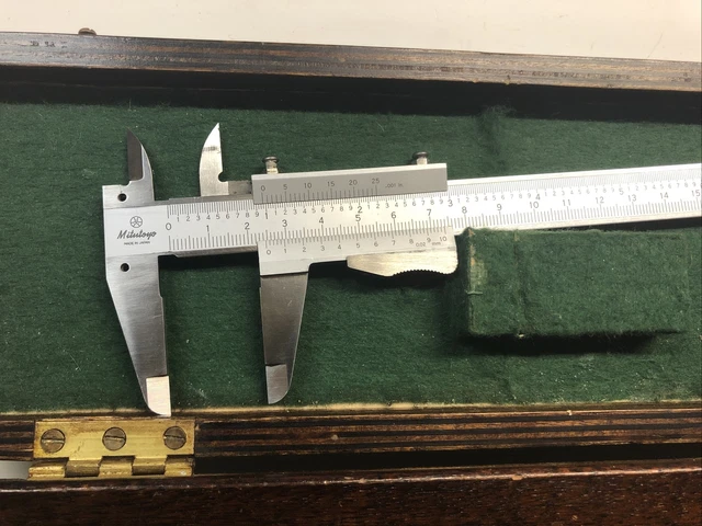 MITUTOYO VERNIER CALIPER And Box £45.00 - PicClick UK