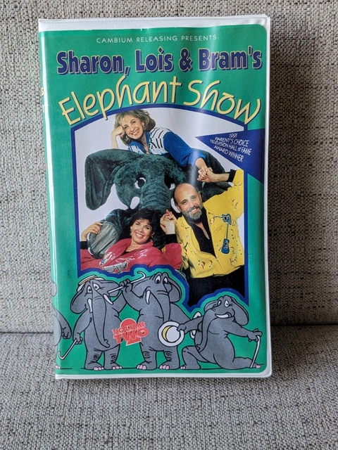 SHARON LOIS & Bram's Elephant Show - Volume 2 | 1996, VHS, Clamshell ...