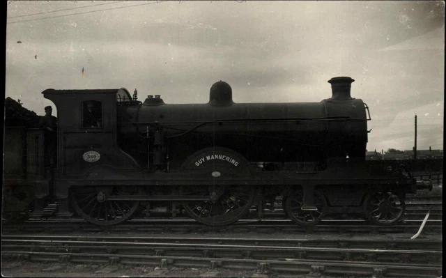 VINTAGE RPPC NORTH British Railway 360 Railroad Train GUY MANNERING $6. ...