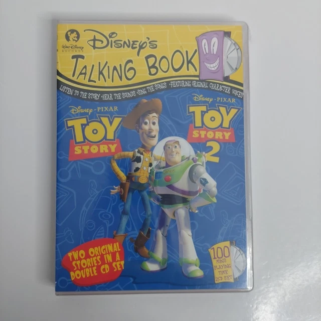 DISNEY'S TALKING BOOK: Toy Story + Toy Story 2 - 2 CD Double Set ...