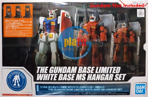 BRAND NEW BANDAI Gundam Base HG 1/144 White Base MS Hanger Set $79.00 ...