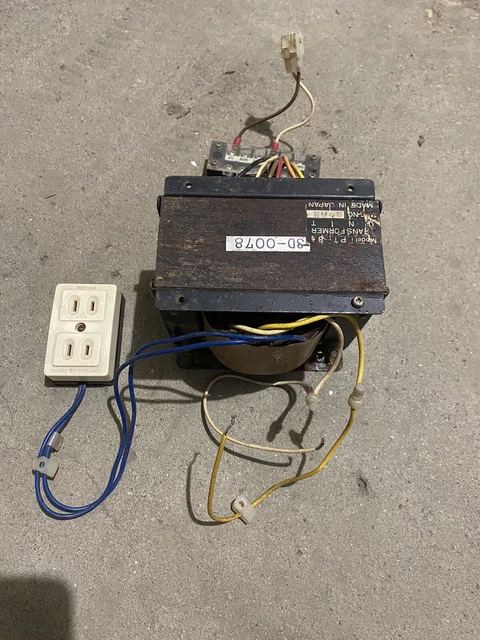 NINTENDO RADARSCOPE DONKEY Kong Original Arcade Isolation Transformer ...