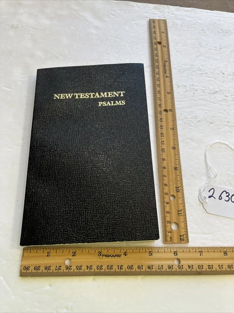NEW TESTAMENT PSALMS King James Version KJV Holy Bible VTG Scripture ...