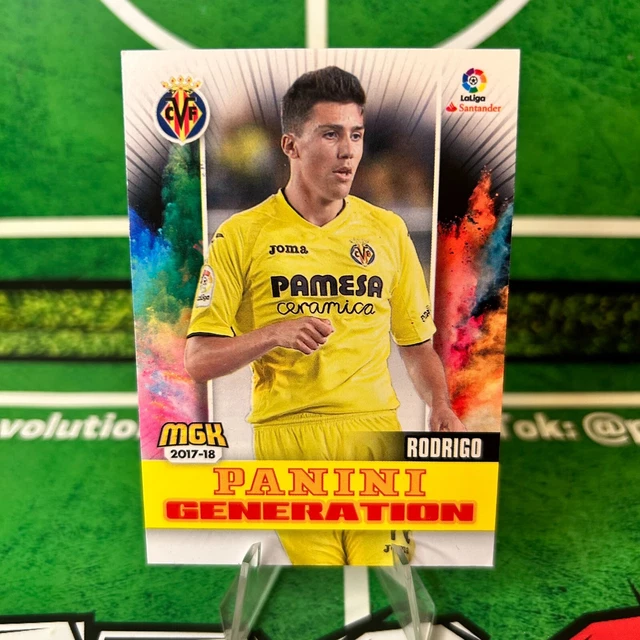 RODRIGO &RODRI& 140 Generation-Villarreal-Panini Mgk Megacracks La Liga ...