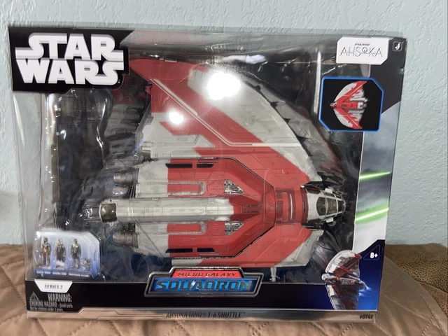 NEW STAR WARS Micro Galaxy Squadron Ahsoka Tano’s T6 Shuttle T-6 IN ...