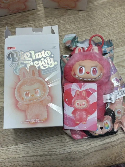 THE MONSTERS BIG into Energy Series-Vinyl Plush Pendant Labubu Love Pop Mart £33.96 - PicClick UK
