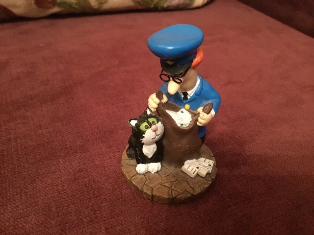 RARE WOODLAND ANIMATIONS Postman Pat & Jess Cat Ornament 1999 ...