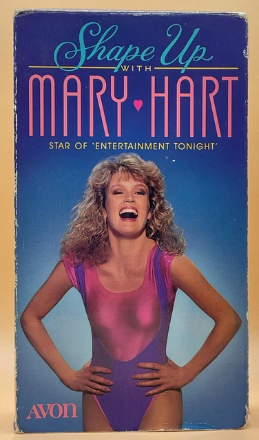 SHAPE UP WITH Mary Hart VHS 1989 Avon **Buy 2 Get 1 Free** £4.63 - PicClick UK