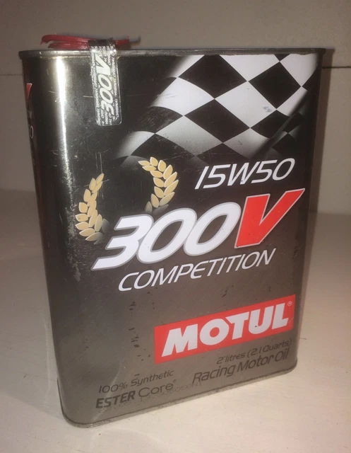ANCIEN BIDON MOTUL 300V competition old oil can alter Ölkanister EUR 8 ...