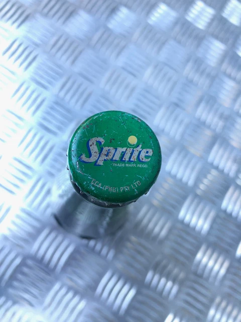 SPRITE BOTTLE 300ML Coca Cola Vintage Glass Ceramic Label Sealed & Test ...