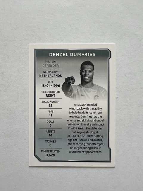 CARTE EURO 2024 Match Attax Premium Pro PP6 Dumfries EUR 3,55 - PicClick FR