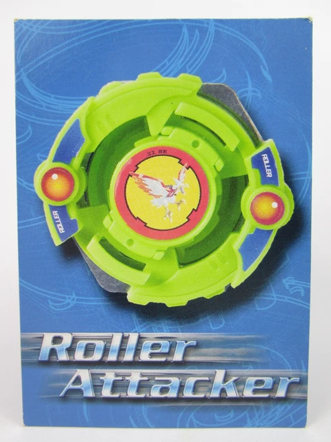 CARTE BEYBLADE TRADING Cards #63 Roller Attacker Cards Inc 2003 EUR 1 ...