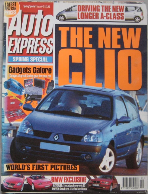 MAGAZINE AUTO EXPRESS printemps numéro spécial avec Renault Sport ...