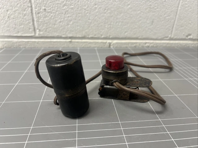 ORIGINAL WW2 BRITISH Raf Life Jacket Emergency Lite Spitfire Royal Air ...