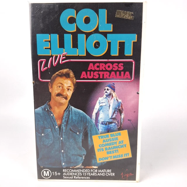 COL ELLIOTT VHS Live Across Australia Video Tape Virgin Australian ...