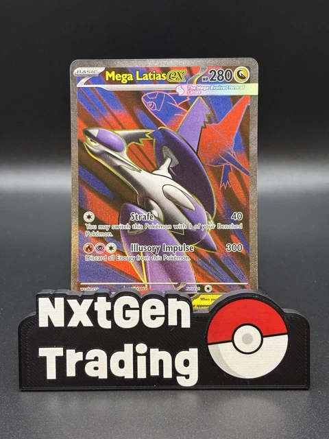 POKÉMON TCG MEGA Latias Ex 163/132 Mega Evolution £10.00 - PicClick UK