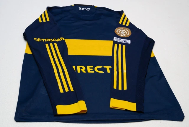 MAGLIA HOME MANICA Lunga Boca Juniors 25/26 Autentica - Stampa + Mc ...
