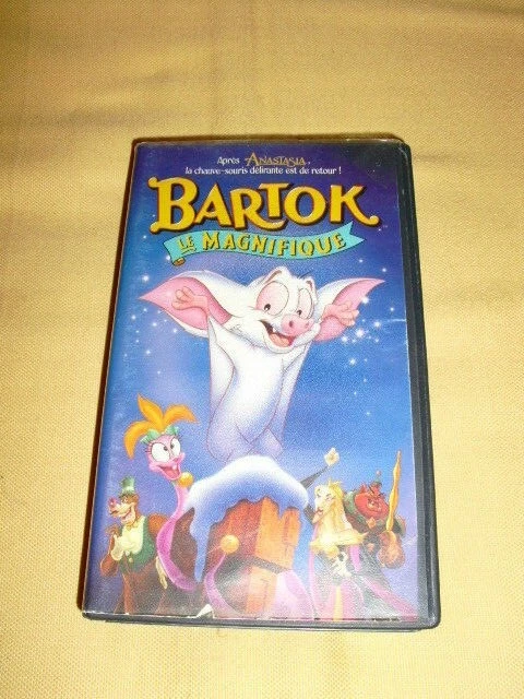 BARTOK LE MAGNIFIQUE VHS Videocassette animation EUR 11,50 - PicClick FR