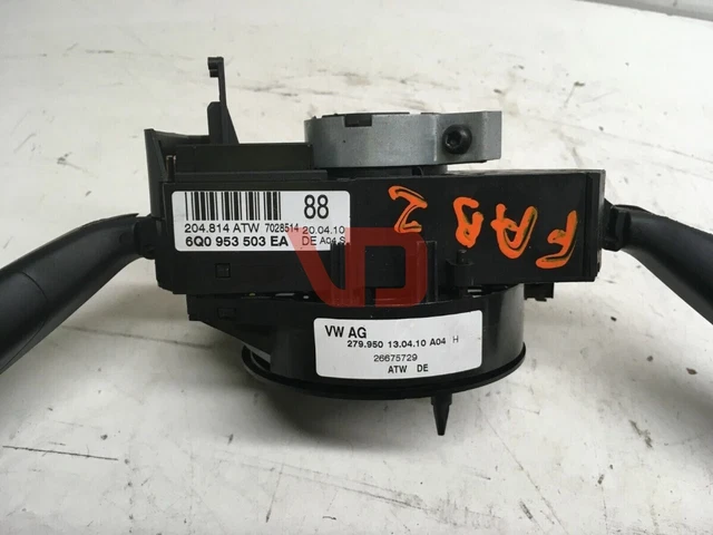 SKODA FABIA II 5J Bj.10 Steering Column Switch Ring 6Q0953503 Ea £74.99 ...