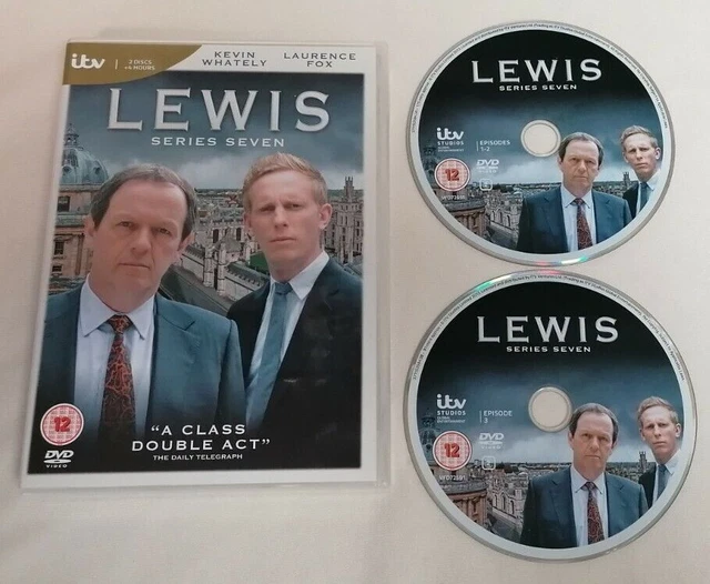 DVD - LEWIS The Complete Season Seven Collection 2 Disc Box Set ITV PAL ...
