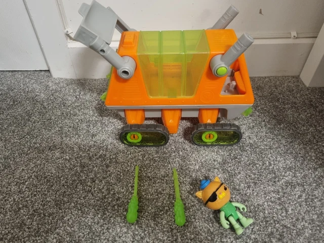 OCTONAUTS GUP T Rescue Rover Vehicle & Kwazii Figure Bundle Cbeebies £ ...