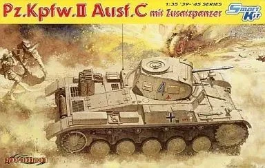 1/35 WWII GERMAN Panzer II Ausf. C mit extra Panzer Plastik ...