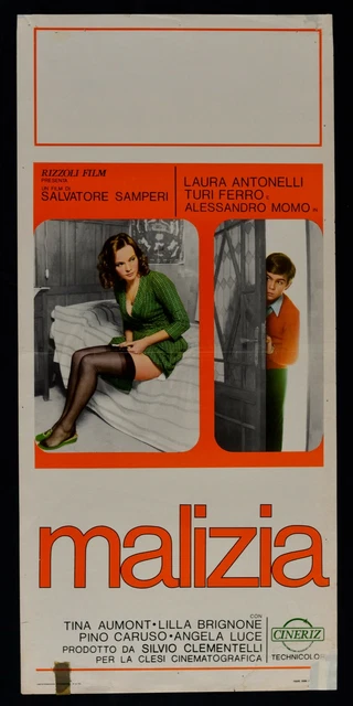 AFFICHE MALIZIA LAURA Antonelli Salvatore Samperi Fer A L166 EUR 38,69 - PicClick FR