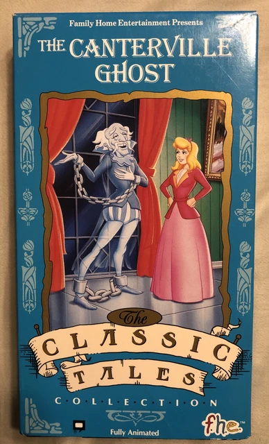 THE CANTERVILLE GHOST (VHS, 1991) Animated The Classic Tales Collection ...