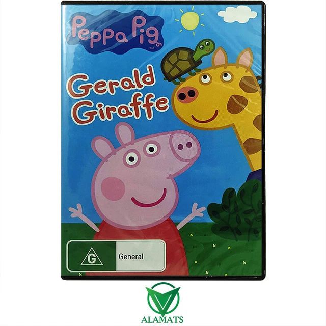 PEPPA PIG GERALD Giraffe Brand New DVD [T] $13.96 - PicClick AU