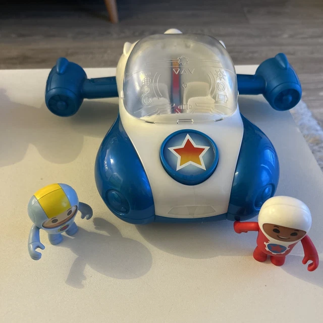 CBEEBIES GO JETTERS Vroomster Toy Car Vehicle with two Figures Sound ...
