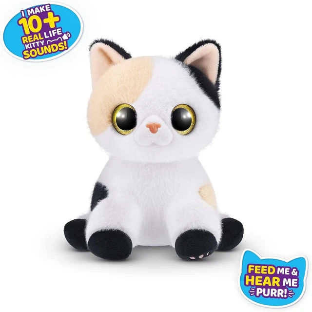 SMITTEN MINX ELECTRONIC Plush Toy with 10 Real Kitty Sounds – Perfect ...