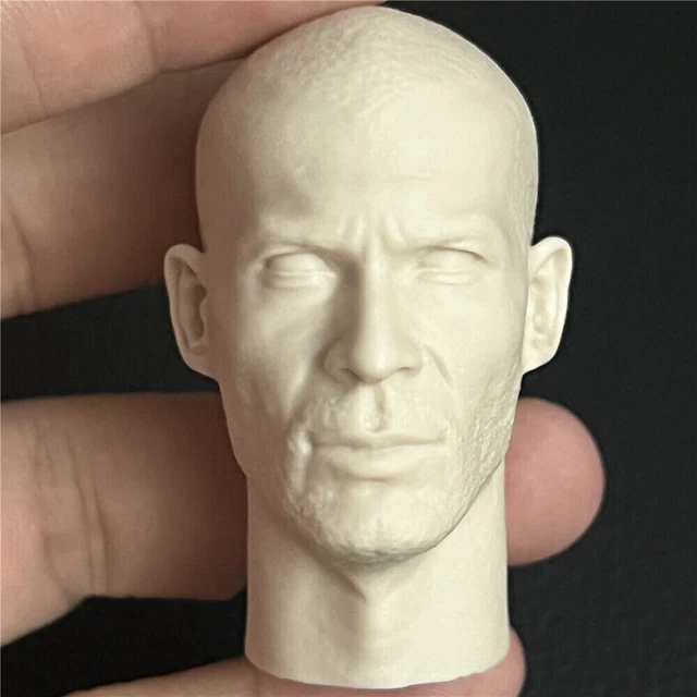 1/6 ZINEDINE ZIDANE Zizou Head Sculpt Carved Fit 12inch Male Action ...