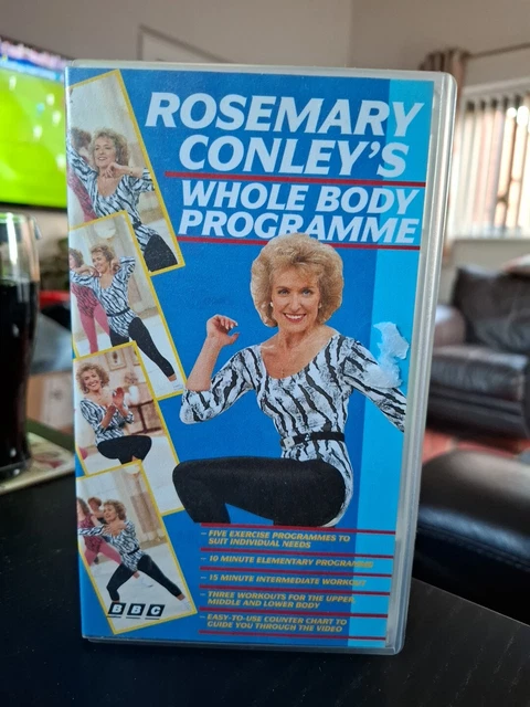 ROSEMARY CONLEY’S WHOLE Body Programme VHS Video Exercise Workouts BBC ...