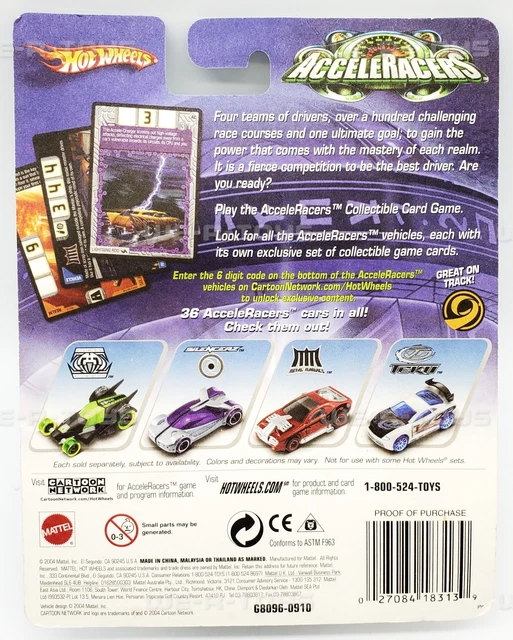 HOT WHEELS ACCELERACERS Teku Drift Tech voiture 2 de 9 Mattel 2004 # ...