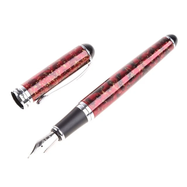 JINHAO X750 LAVA Red Nib Fountain Pen Nice Gift $18.40 - PicClick AU