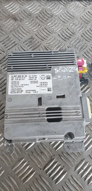 MERCEDES SPRINTER MULTIMEDIA Stereo Head Command Unit A9079009103 2020 ...