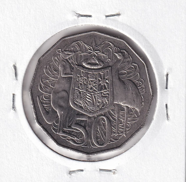 AUSTRALIAN: 1983 50 Cent Unc Coin In 2X2 Holder EUR 3,04 - PicClick FR