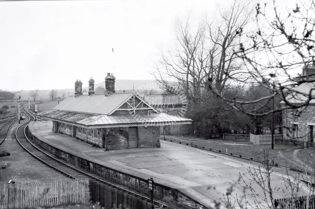 PHOTO BR BRITISH Railways Station View at Whittingham - Neville Stead ...