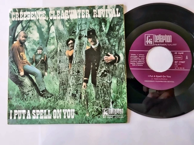 CREEDENCE CLEARWATER REVIVAL - I put a spell on you 7'' Vinyl Germany EUR 26,06 - PicClick IT