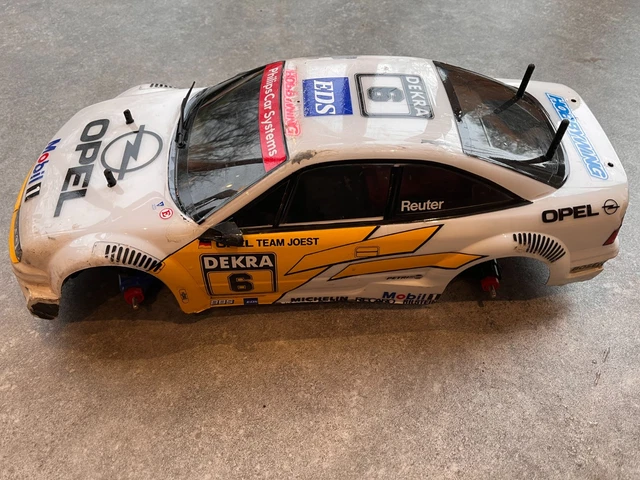 TAMIYA TA-02 TA02 1/10 RC Rally Chassis with Calibra Body Shell £63.10 ...