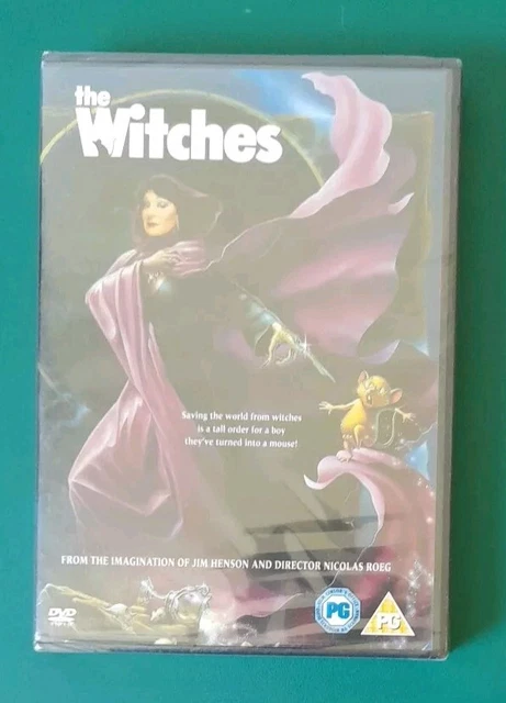 THE WITCHES DVD (1990) Jim Henson, Nicolas Roeg, Angelica Huston - New ...