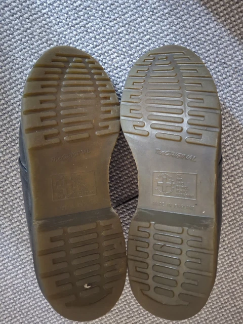 DOC MARTENS DR. Martens Boots Matt Black Size 9 £30.00 - PicClick UK