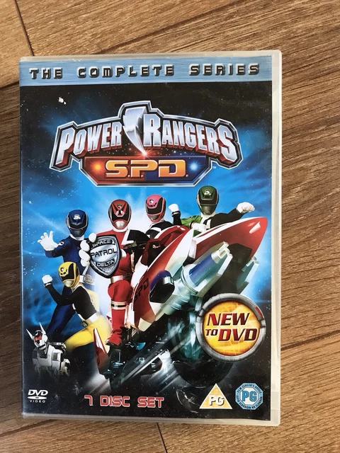 POWER RANGERS SPD The Complete Series - 7 Disc DVD Box - 38 Episodes ...