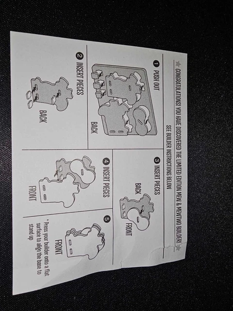 COLES POKÉMON BUILDERS Rare Mew & Mewtwo Limited Edition 2024 ...