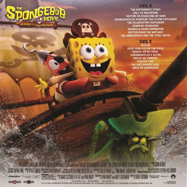 THE SPONGEBOB MOVIE: Search for Squarepants (hmv Exclusive) Vinyl 12 ...